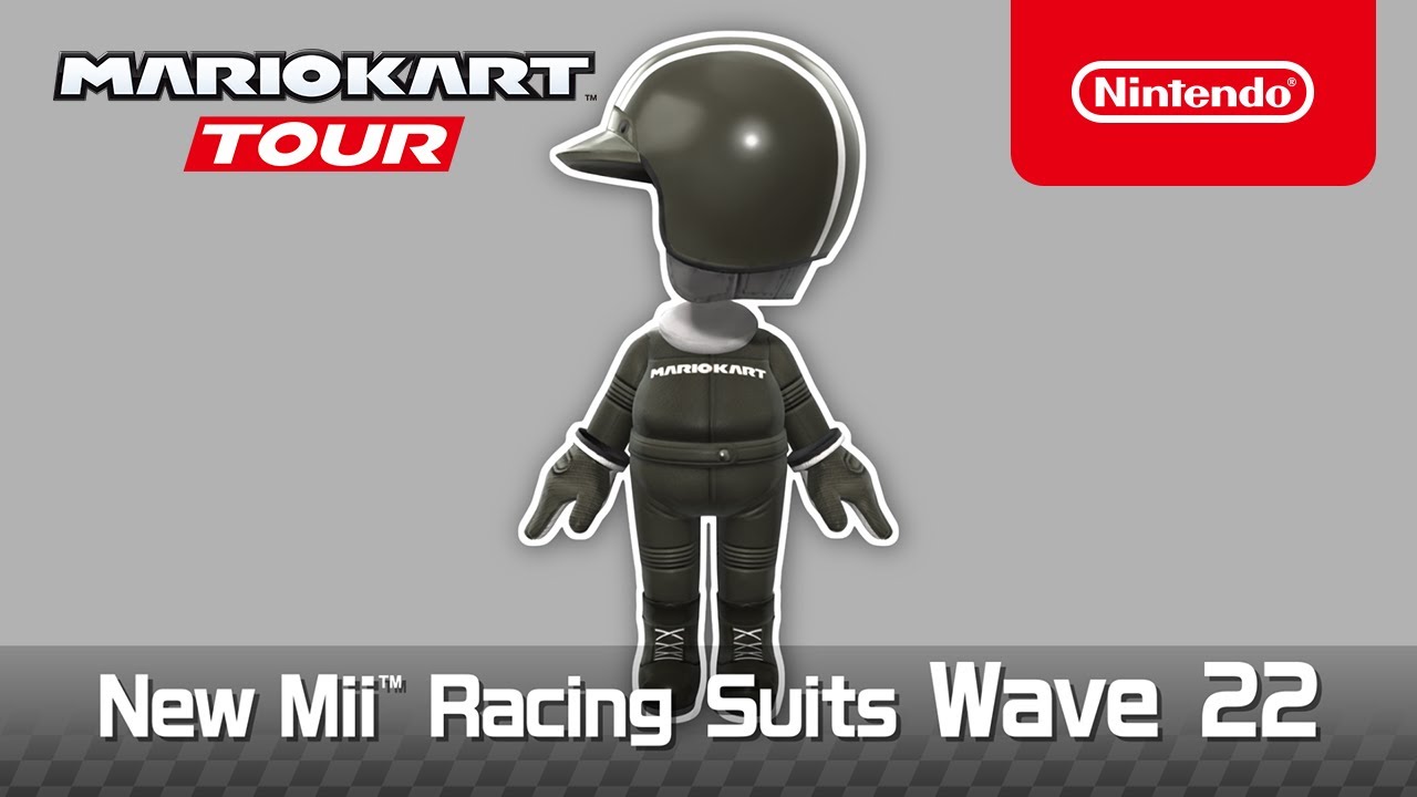 Mario Kart Tour - Mii Racing Suits Wave 22 - YouTube
