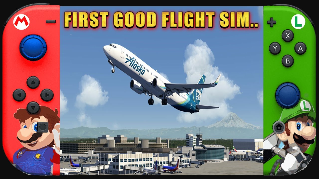 The Best Flight Sim on Switch | Aerofly FS Flight Simulator | Boeing ...