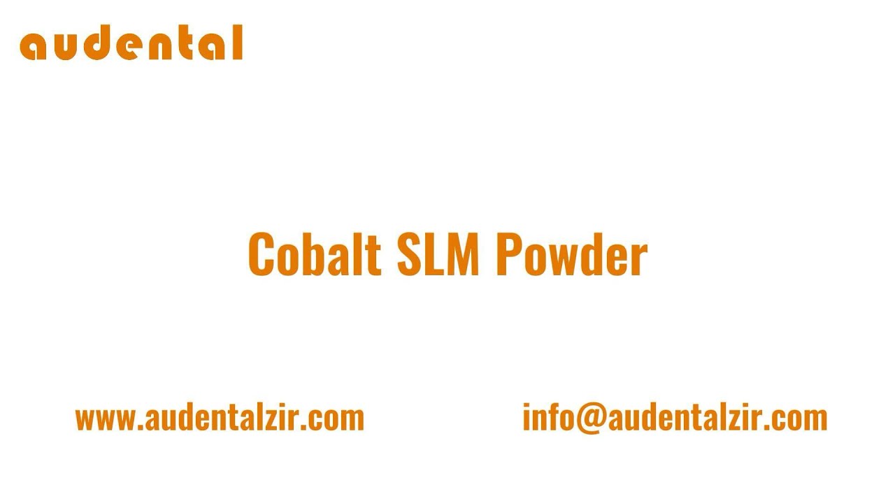 Audental Cobalt SLM Powder-High Quality Laser Melting 3D Printing ...