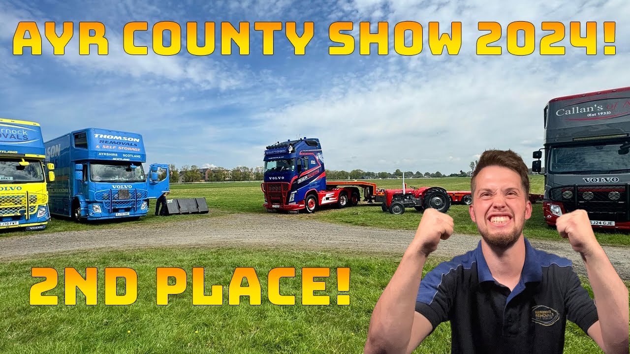 Ayr County Show 2024 with the Massey 35x! - YouTube
