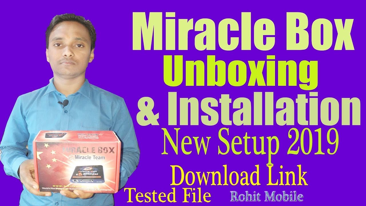 Miracle Box Unboxing & New Setup 2019 Installation 2.89 हिन्दी में ...