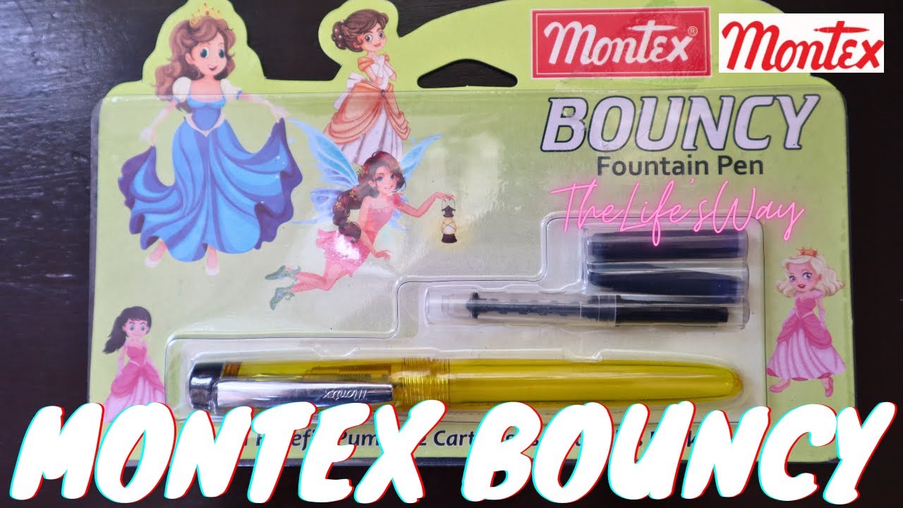 Montex Bouncy Fountain Pen (INR 50) - YouTube