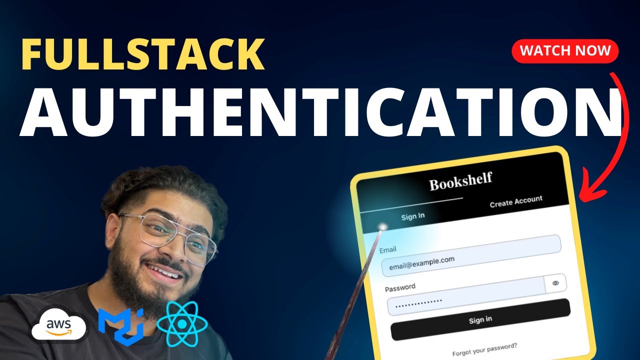 Customise Amplify UI in React & Deploy Cognito User pool with CDK - YouTube