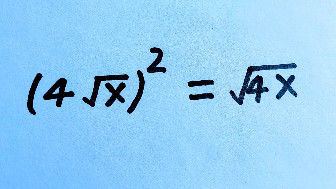 Nice Square Root Math Simplification || Algebra Problem Solving || Find ...