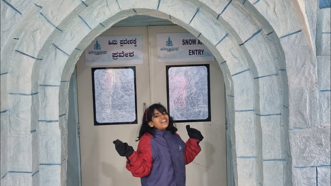Mysore snow world - YouTube
