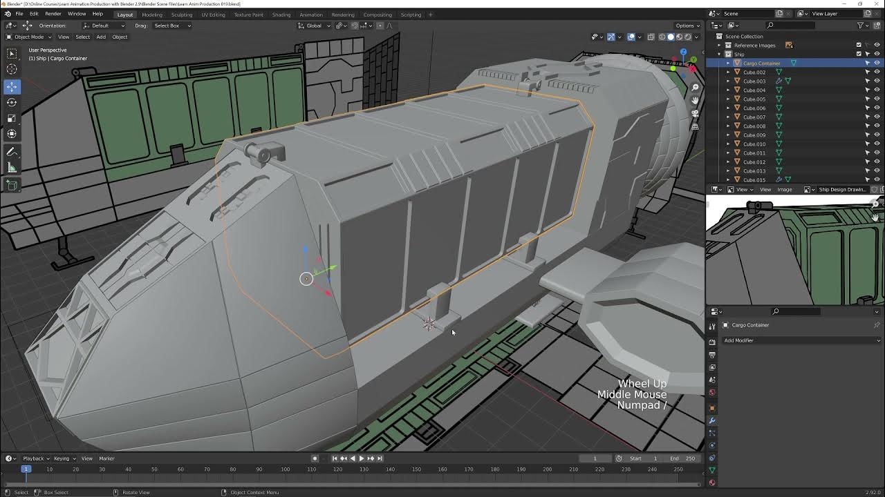 019 Naming Objects and Organizing the Outliner - YouTube