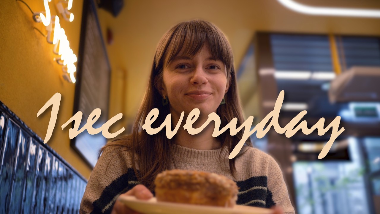 I filmed one second every day four a year - YouTube