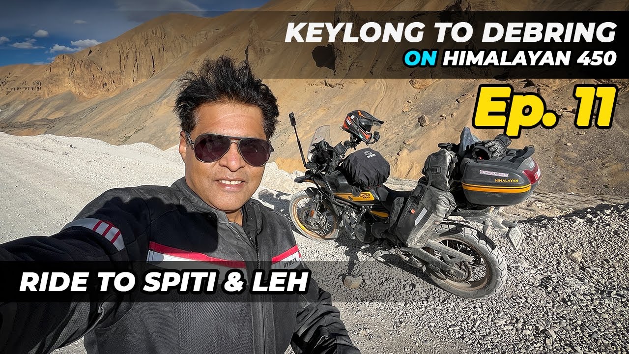 Episode 11 - Keylong to Debring on Himalayan 450 - YouTube
