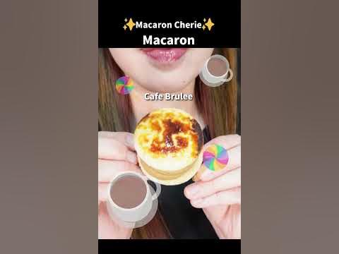 【ASMR】4種のマカロン #Macaron #トゥンカロン #shorts - YouTube