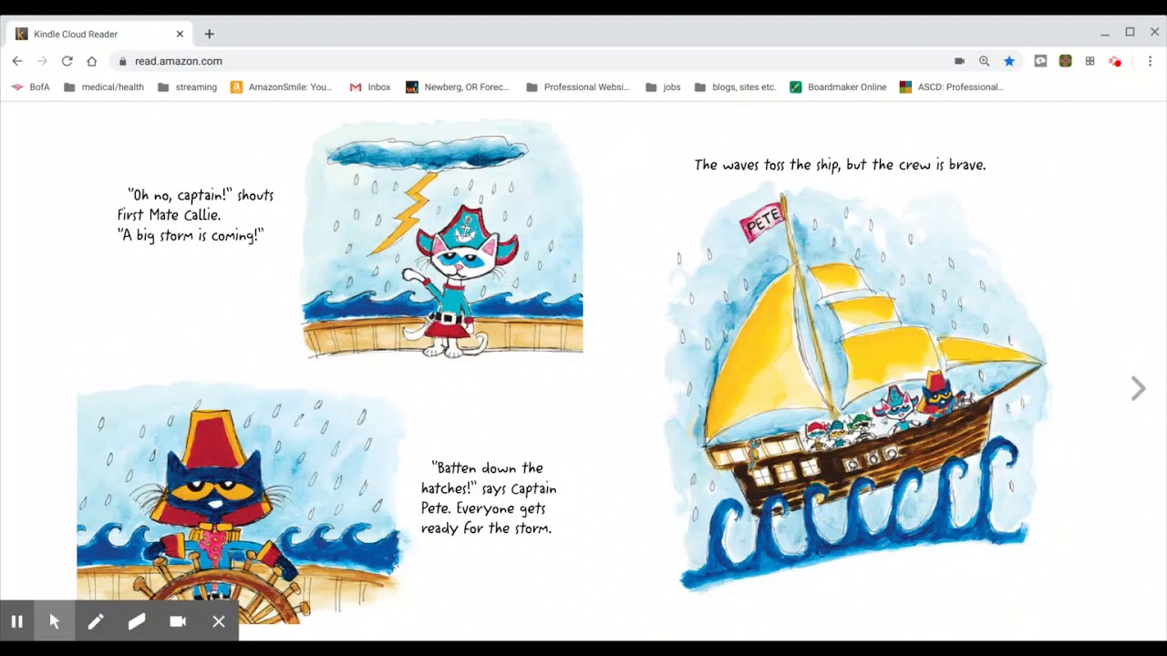 Pete the Cat and the Treasure Map - YouTube