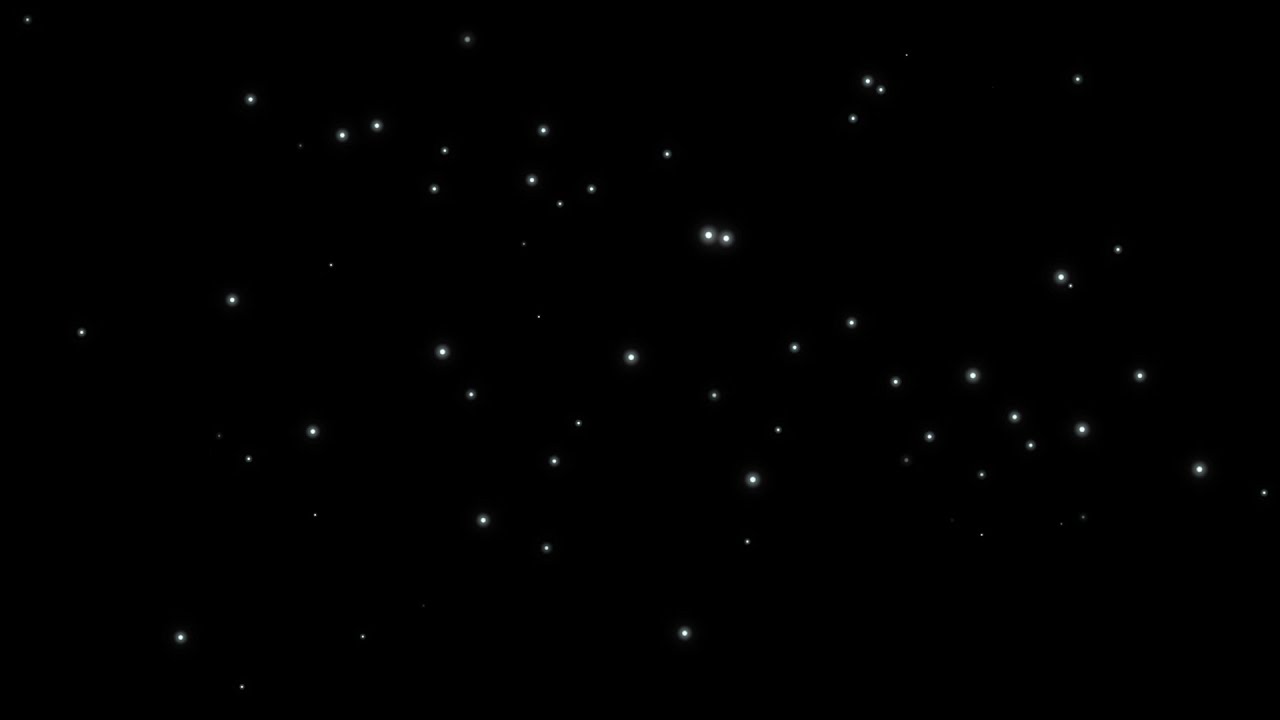 WHITE Fireflies Overlay for Video Editing (Perfect LOOP) &Transparent ...
