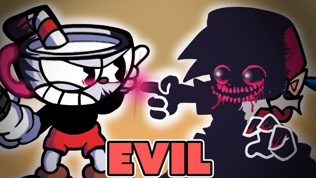 FRIDAY NIGHT FUNKIN' mod EVIL Boyfriend VS Cuphead DAY 2 (Remaster ...