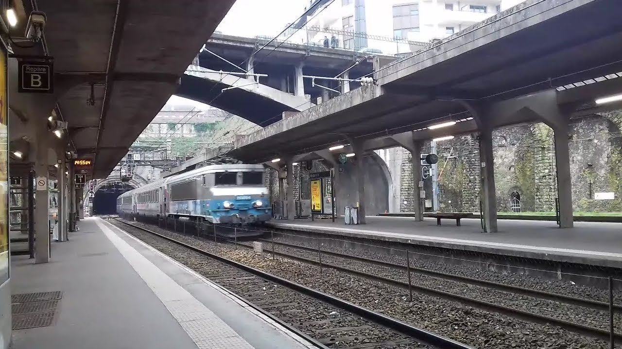 [SPOT N°1] Trains en gare de rouen rive droite - YouTube