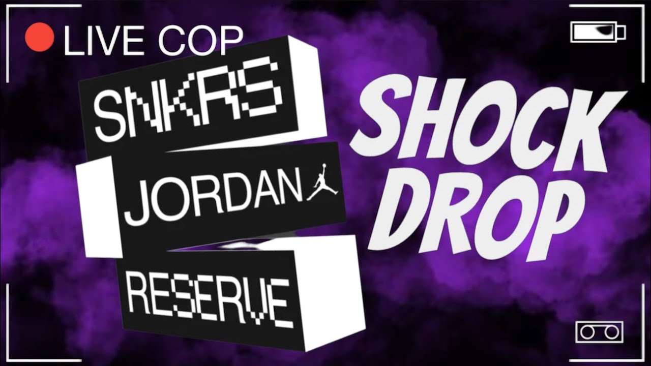 SHOCK DROP JORDAN RESERVE!!! - YouTube