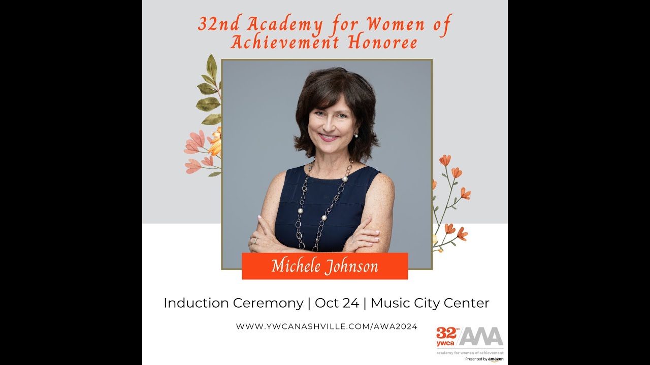 32nd AWA Honoree Profile - Michele Johnson - YouTube