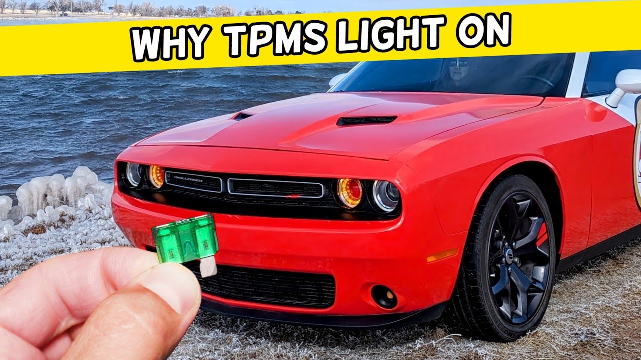 Why TPMS Light ON On Dodge Challenger - YouTube