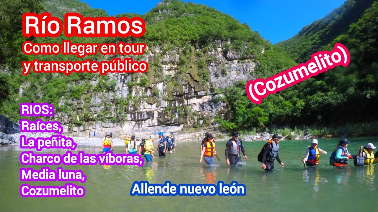 río ramos, media luna, Cozumelito como llegar en transporte público y ...