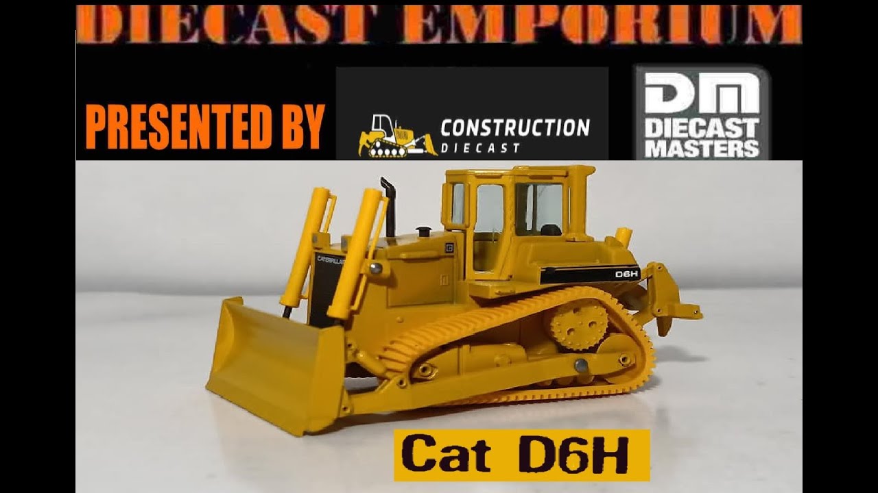 Conrad Caterpillar D6H Track-Type Tractor (And Other 1:50 Scale Cat D6 ...
