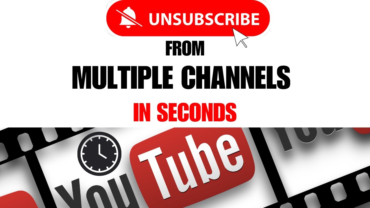 Quickly unsubscribe your YouTube subscriptions in 2025 | Updated - YouTube