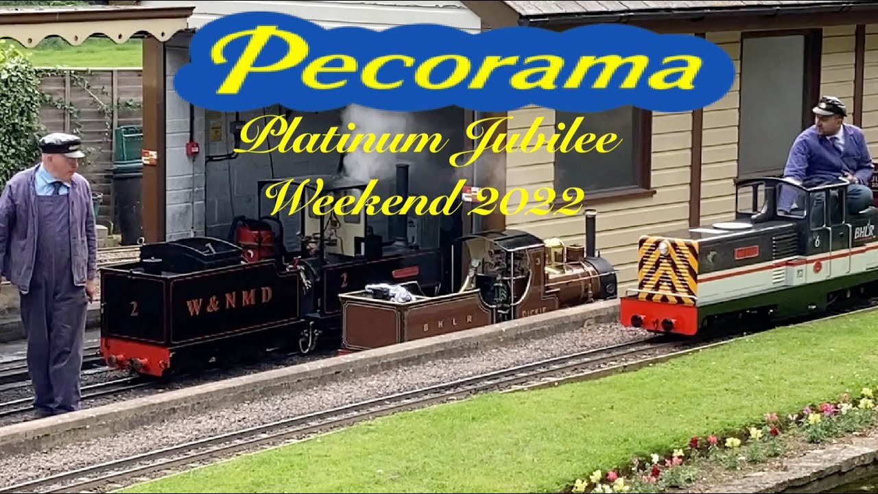 Pecorama Platinum Jubilee Weekend 2022 - YouTube