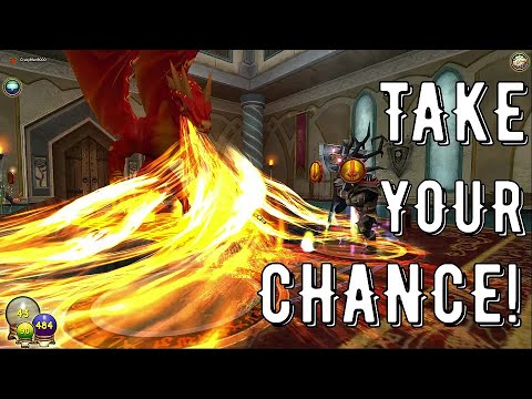 W101: SHE CASTING ON MY WAND TIL I FIZZLE... - YouTube