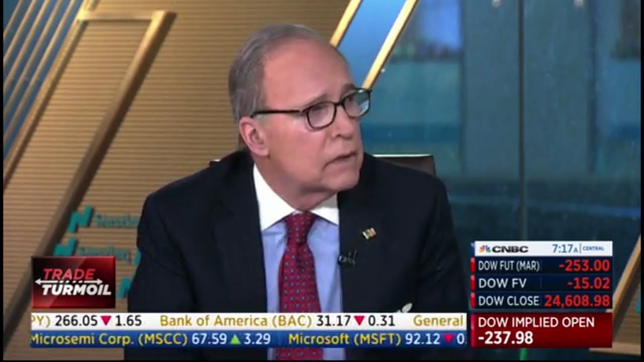 Larry Kudlow "Even With This Left Wing Crazy Guy Trudeau" - YouTube