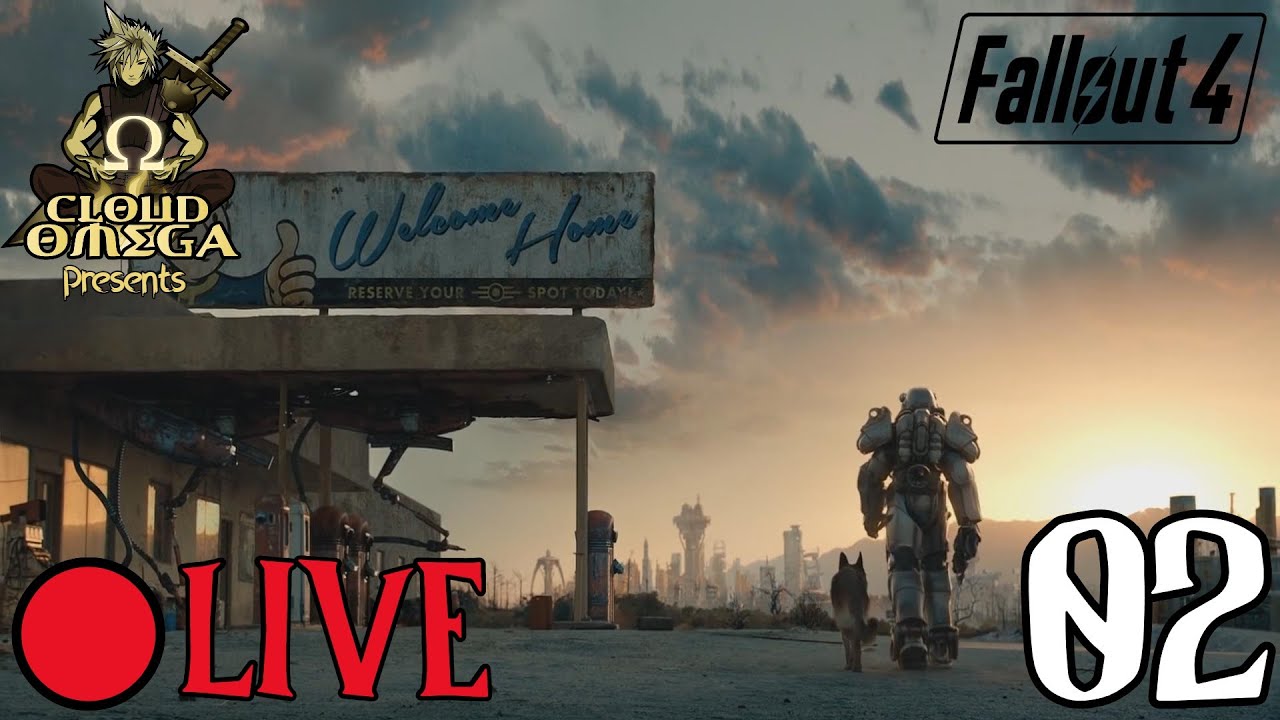 🔴 LIVE: Fallout 4 - Livestream Series Part 2: Michael's Wasteland ...