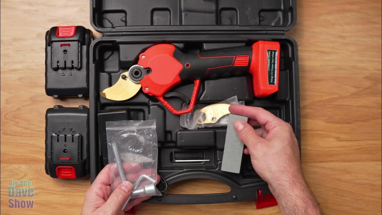 Takuoo Cordless Electric Pruning Shears - YouTube