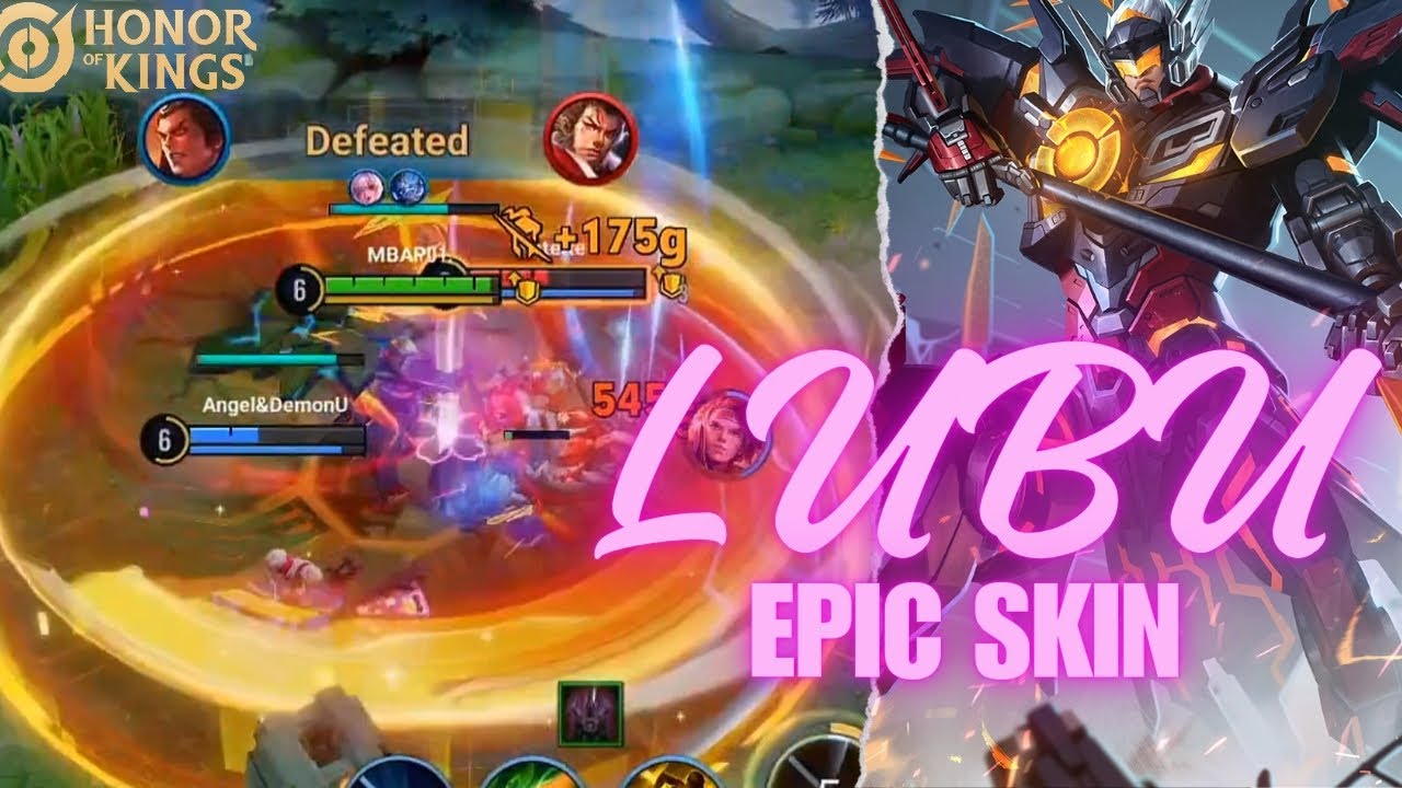 SKIN EPIC KELAS ATAS! LUBU EPIC SKIN HONOR OF KINGS GAMEPLAY - YouTube