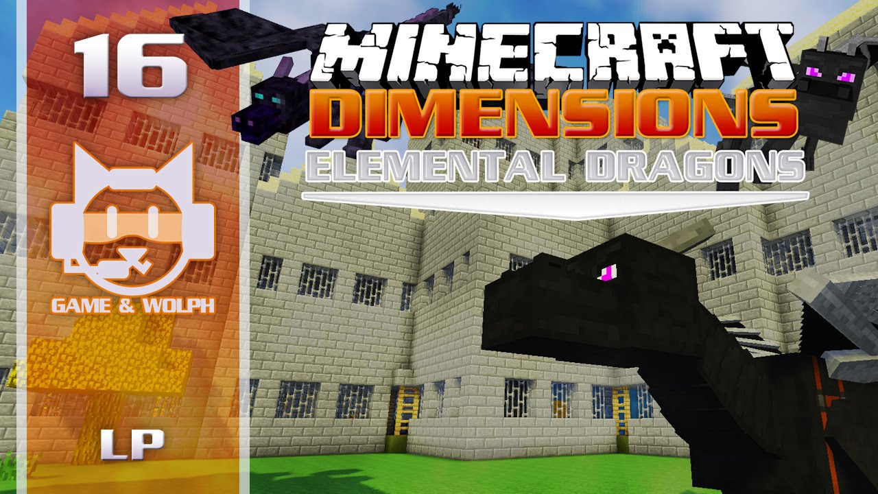 Minecraft Dimensions : Elemental Dragons (S4) | Ep.16 - Le château ...