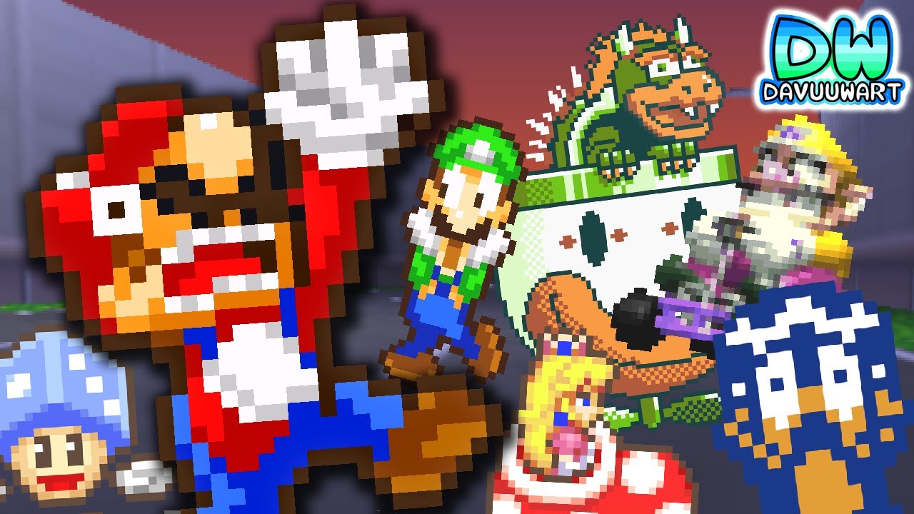 8 parodias de MARIO en 1 vídeo SURREALISTA! 🌟🌟🌟 | animación/parodia de ...