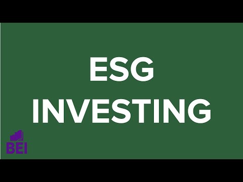 ESG Investing