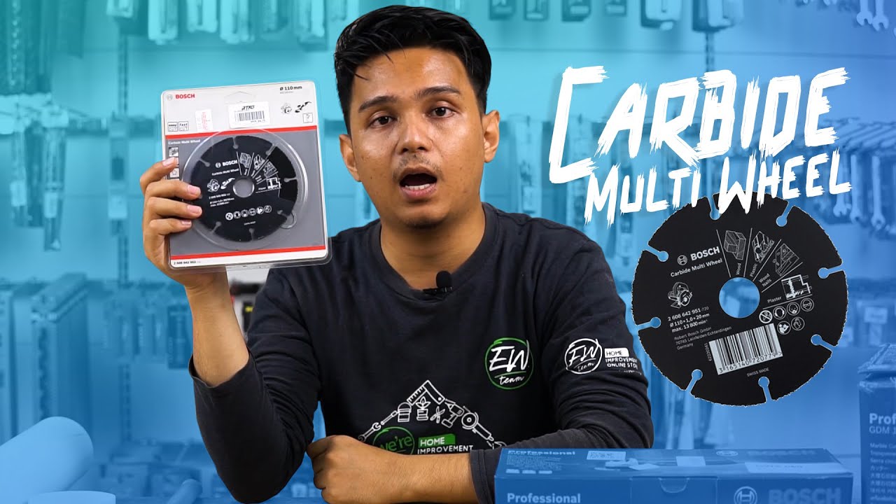 Product Review | Bosch 110mm Carbide Multi Wheel Cutting Disc ...