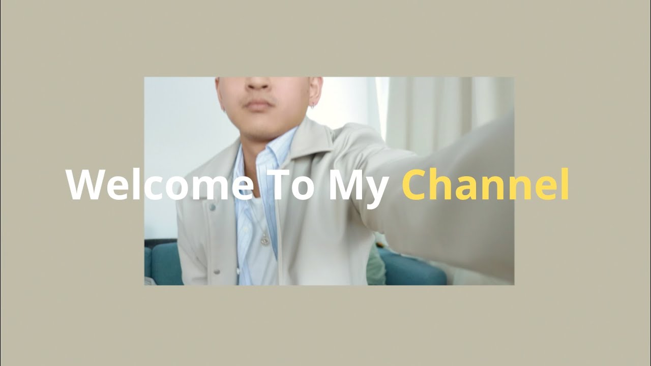 Welcome to my Channel! | Tommy - YouTube