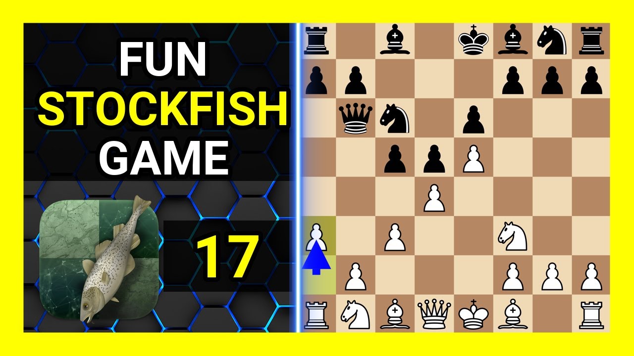 Fun Stockfish 17 Chess Game, French Defense, Advance Variation, Main ...