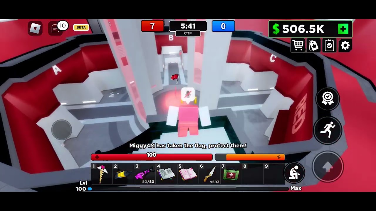 Flag Wars! - Destroying blue team with @Shocky_P - YouTube