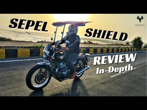 Ride Your Bike in ANY WEATHER with SEPAL SHIELD | In-Depth Review - Unboxing & Multi Road Testing