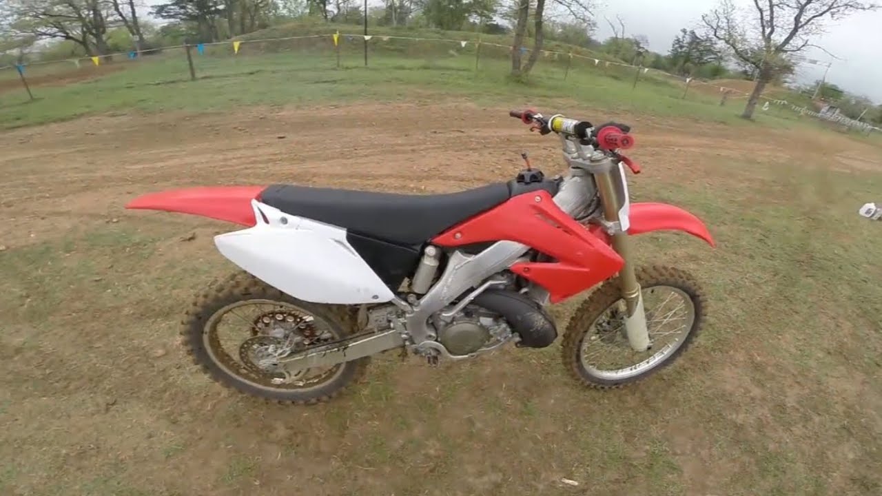 First Ride On My New Honda CR250 - YouTube