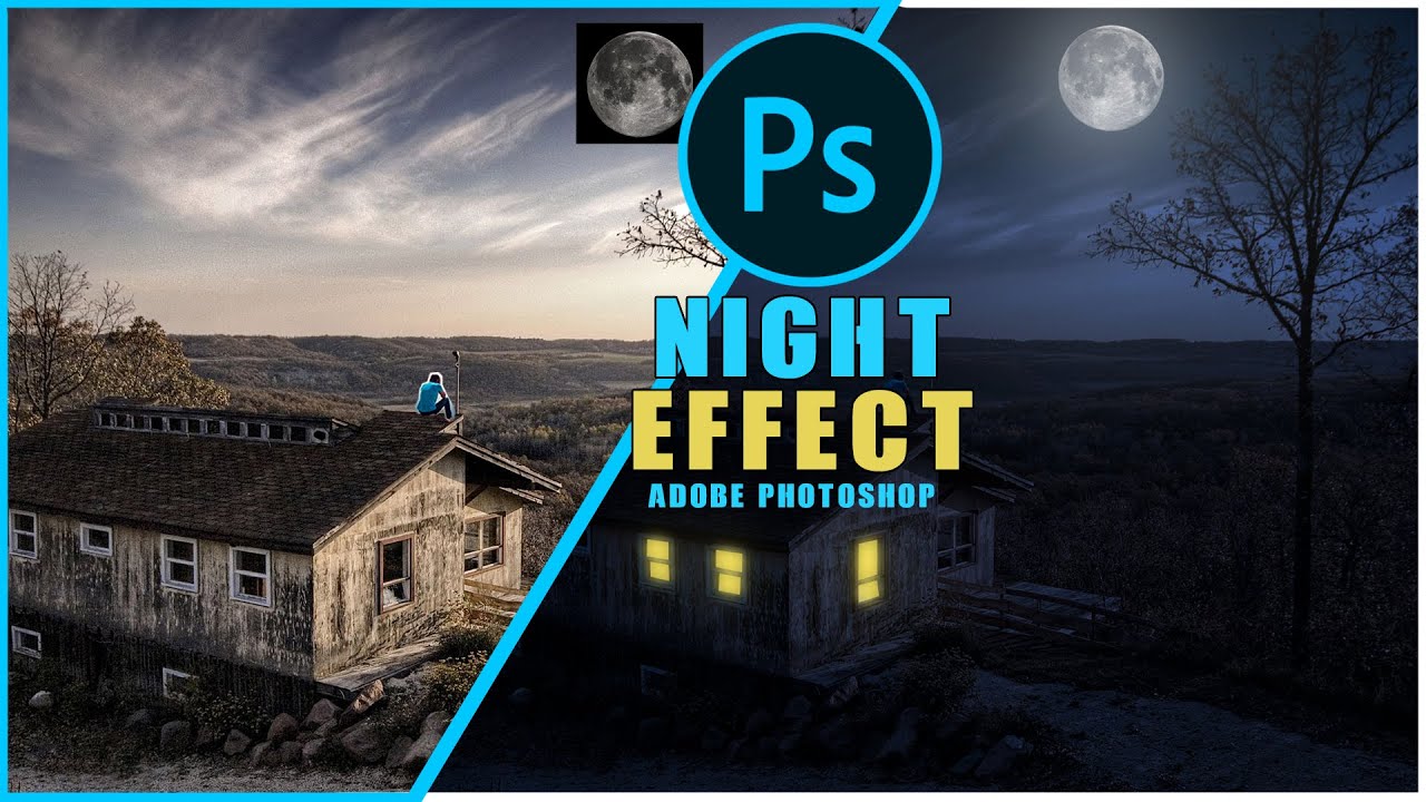 Night Effect | Adobe Photoshop. - YouTube