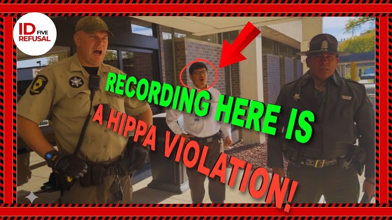 Cops threaten arrest over fake HIPAA law | ID Refusal - YouTube