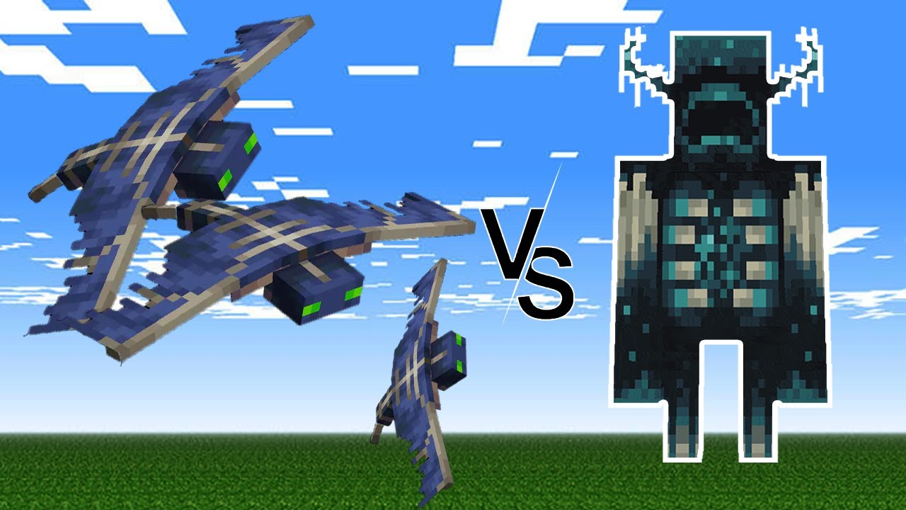 Warden vs Phantom Ordusu Epik Minecraft Savaşı!Minecraft - YouTube