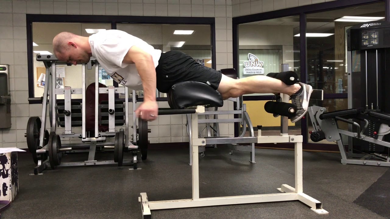 GHD Back Extension Hold - YouTube