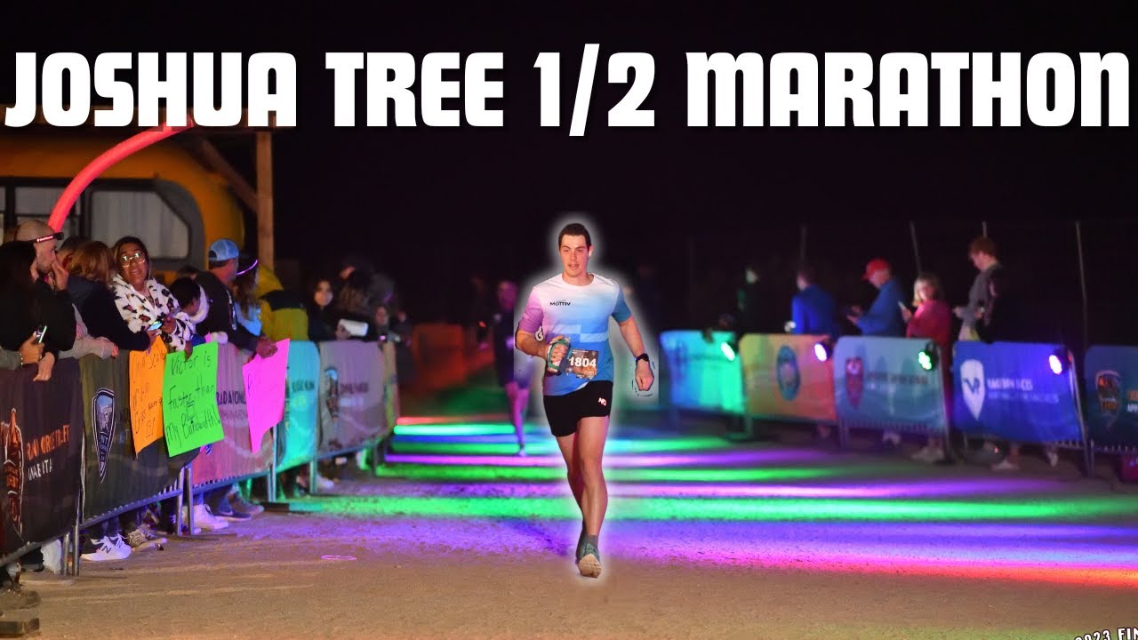 Joshua Tree Half Marathon Vacation Races Review 2023 - YouTube