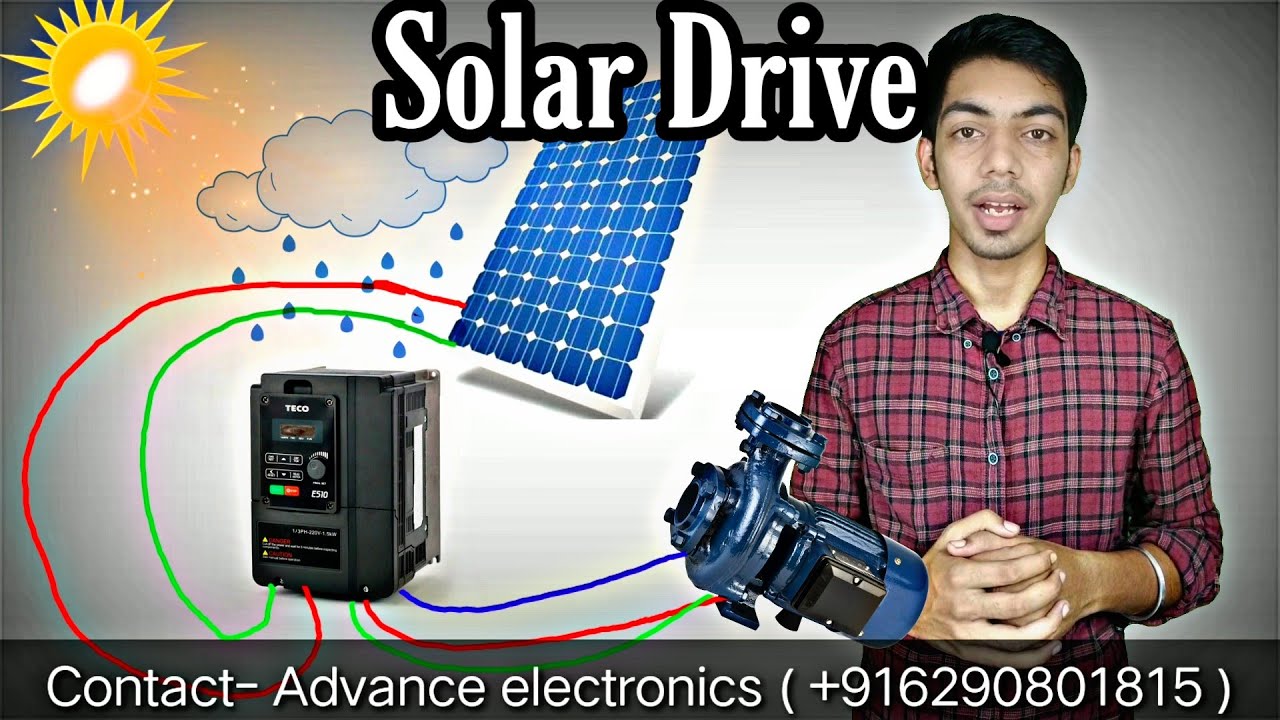 Solar VFD Demo & Simply explained ( Part-3 ) #solardrive #vfd - YouTube