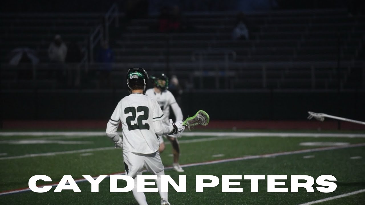 Cayden Peters 2025 Varsity Spring Highlights - YouTube