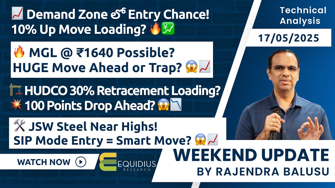 Weekend update by Rajendra Balusu. | Four stocks review. | Technical ...