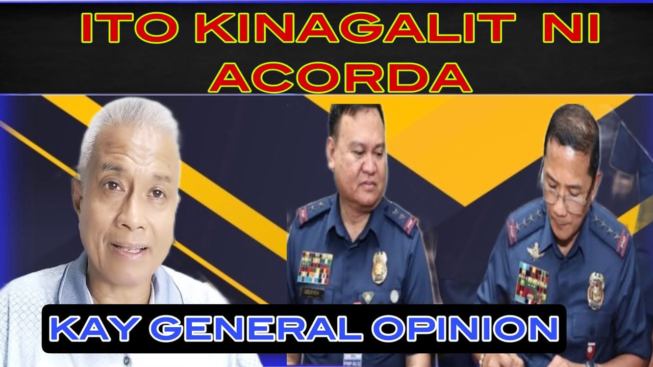 Kinasohan Si General Macanas Ni Acorda/Pinoy Survivor/PBBM/FPRRD - YouTube