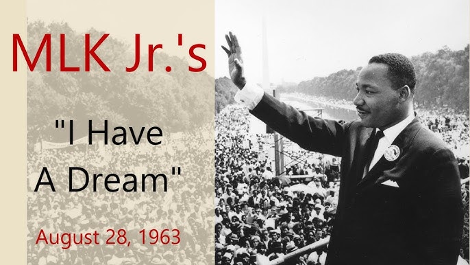 Martin Luther King Jr I Have A Dream Speech Video Youtube