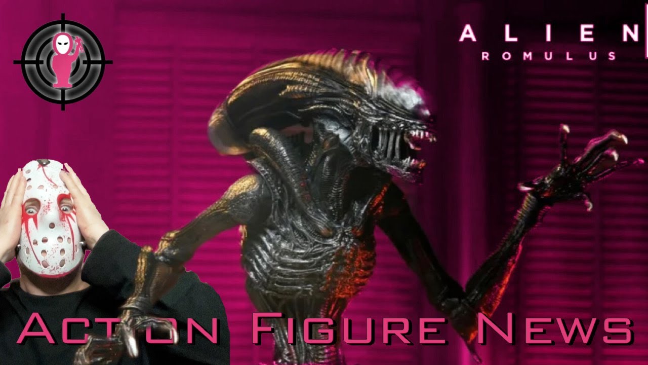 ALIEN ROMULUS - Ultimate Scorched Alien Xenomorph - NECA Action Figure ...