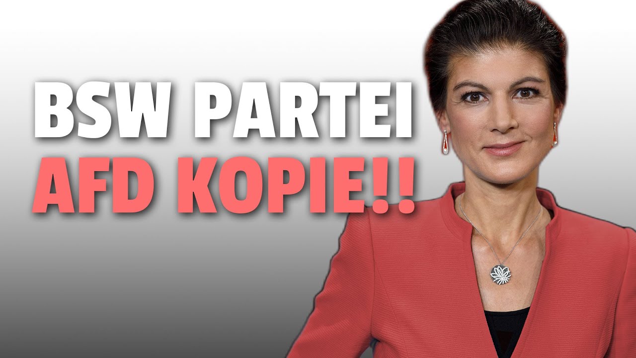 BSW Partei: MASSIV von AfD abgeguckt? 😳 - YouTube